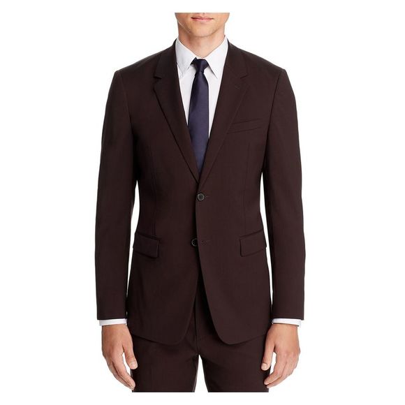 Theory | Suits & Blazers | Theory Mens Chambers Burgundy Single ...
